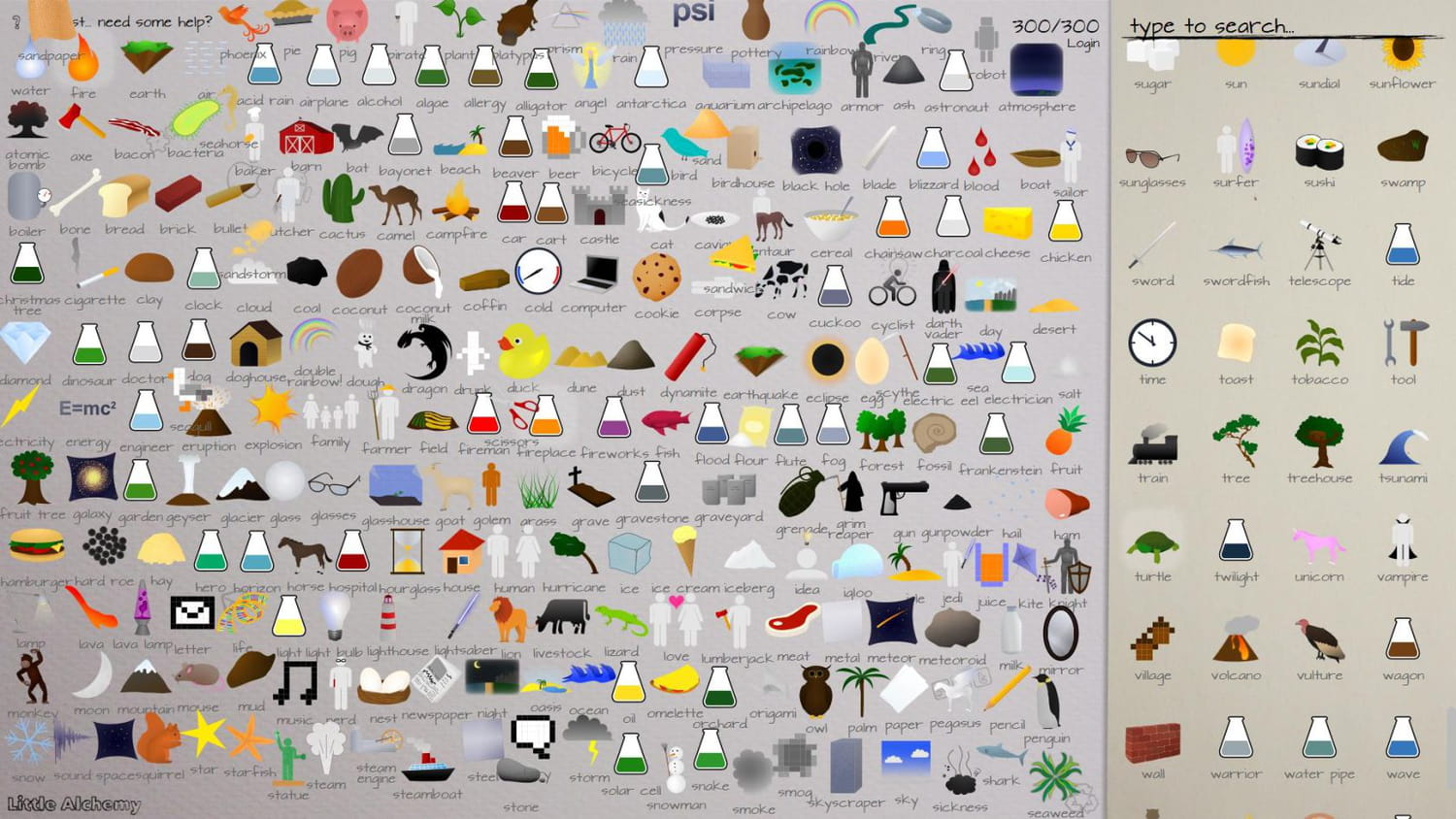Little Alchemy s All 580 Combinations And Elements